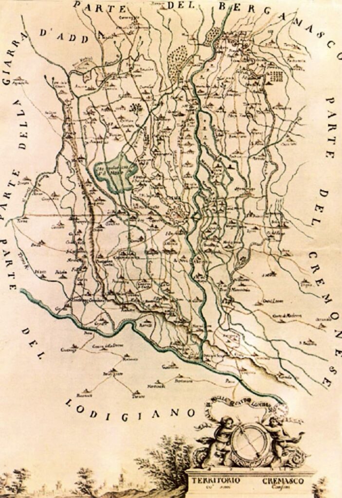0. Una mappa del territorio dell'antico Lago Gerundo - eNews Museo ...